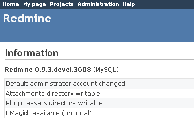 Redmineの開発版をWindowsにインストールしてみる: Computer Practice
