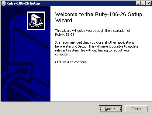 WindowsにRubyをインストールする(One-Click Ruby Installer): Computer Practice